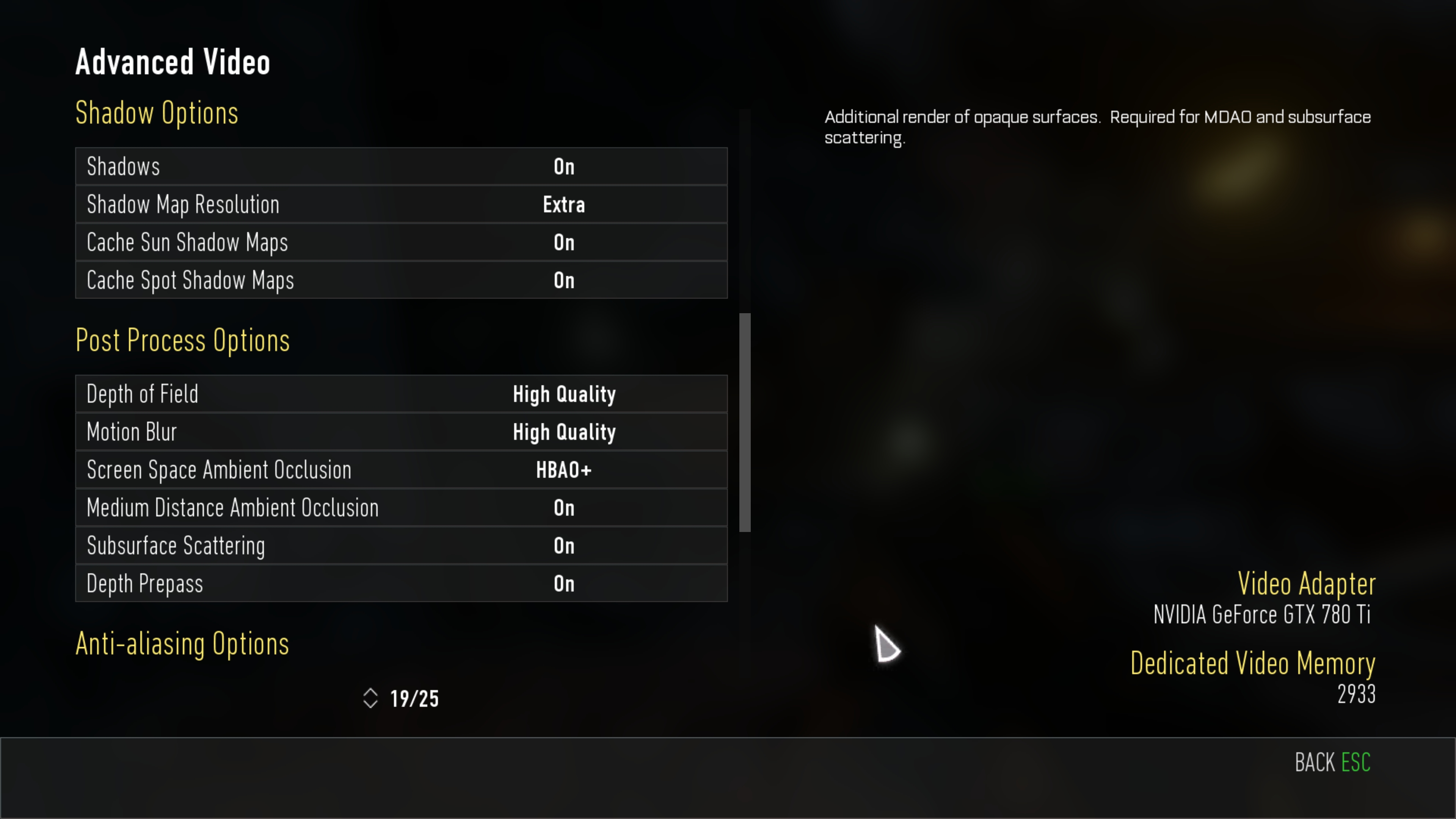 PC Settings Menu : r/CodAW