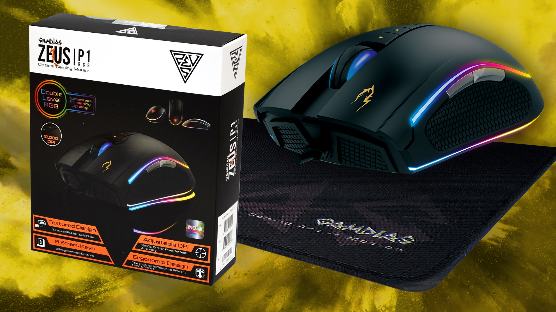 Mouse Gamdias Zeus P1 & Mousepad Nyx P1 Extended – Review | PC Master ...
