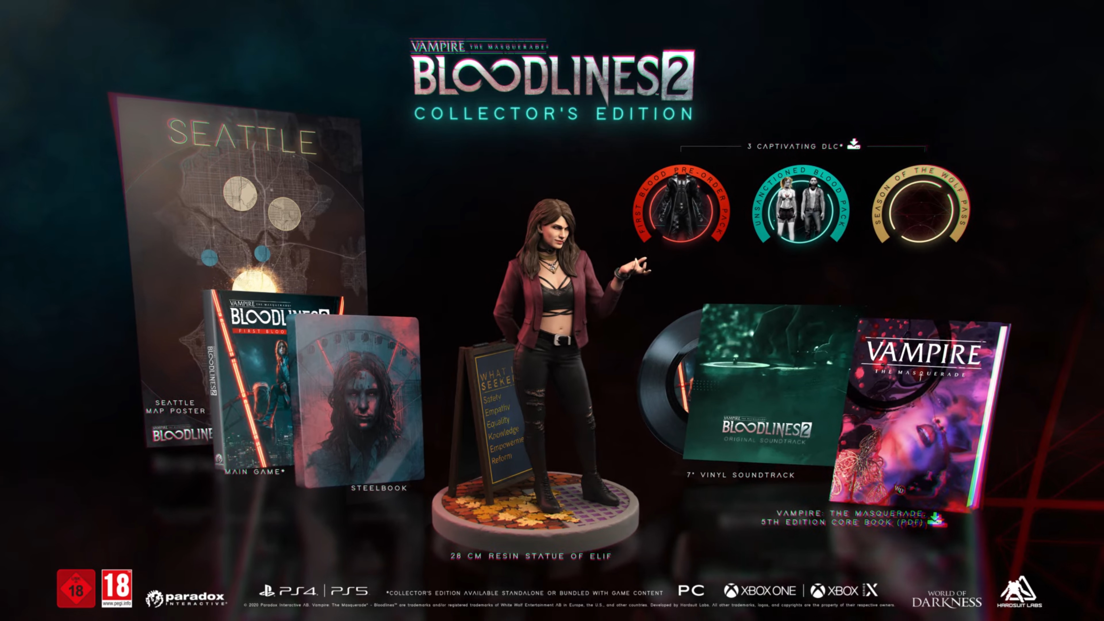 Vampire The Masquerade: Bloodlines 2 – Edición de Coleccionista ...